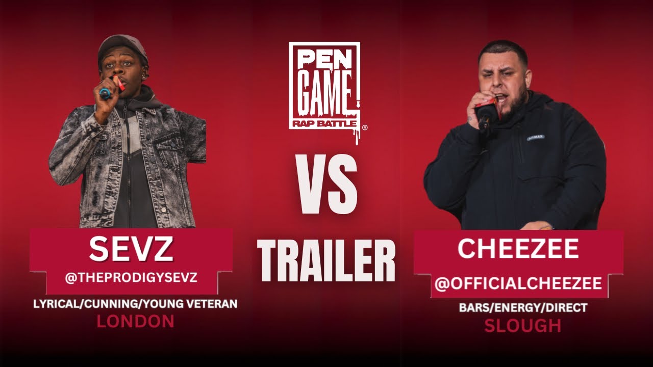 SEVZ vs CHEEZEE Trailer | PenGame Rap Battle 2024 - YouTube