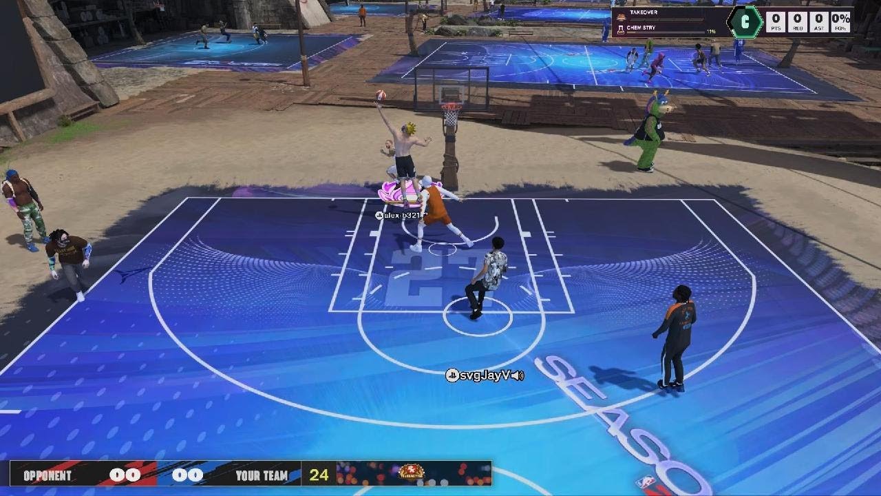 Running 3s with Lonzo Ball NBA 2K25 - YouTube