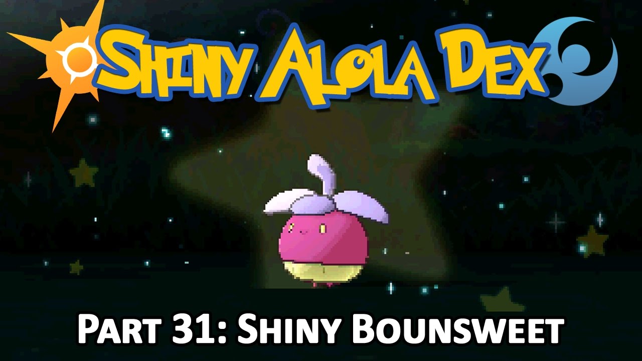 [LIVE!] Shiny Bounsweet after a 224 SOS Chain in Lush Jungle! (Pokemon ...