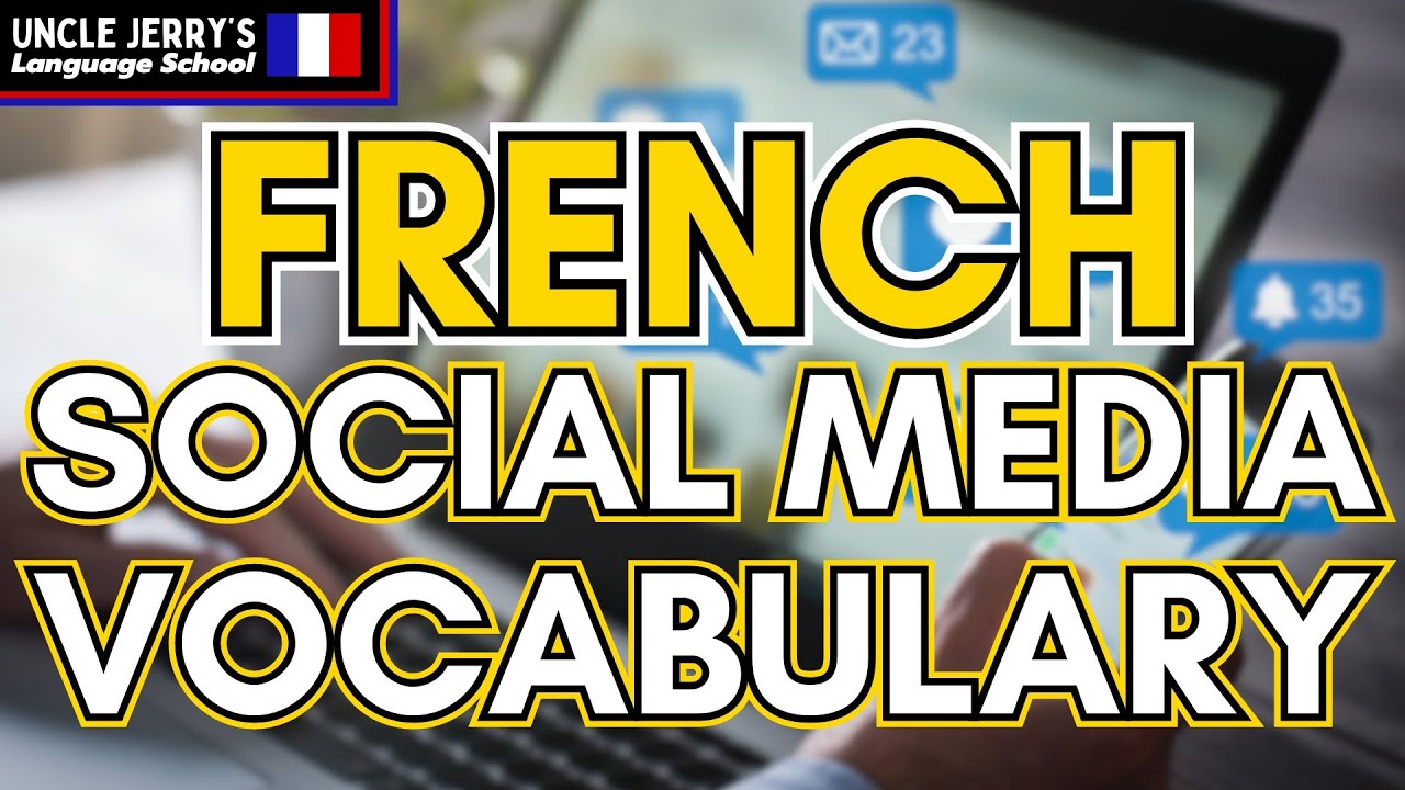 Social media words in French - YouTube