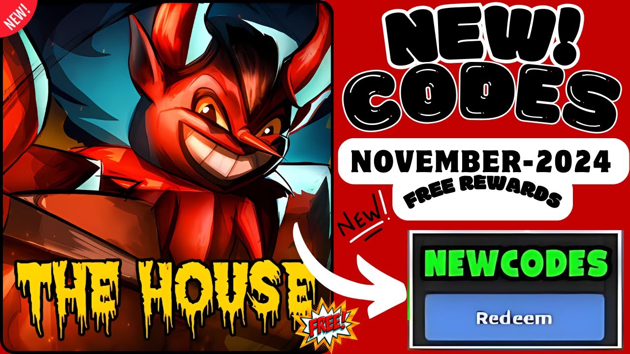 ⚠️NOVEMBER UPDATE⚠️THE HOUSE TOWER DEFENSE CODES - CODES FOR THE HOUSE TD IN ROBLOX UPDATE 2024 ...