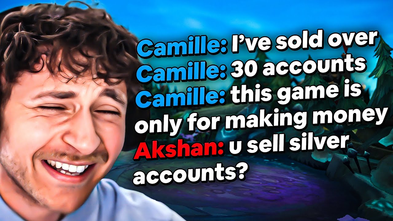 THE MOST CRINGE LEAGUE PLAYER - YouTube
