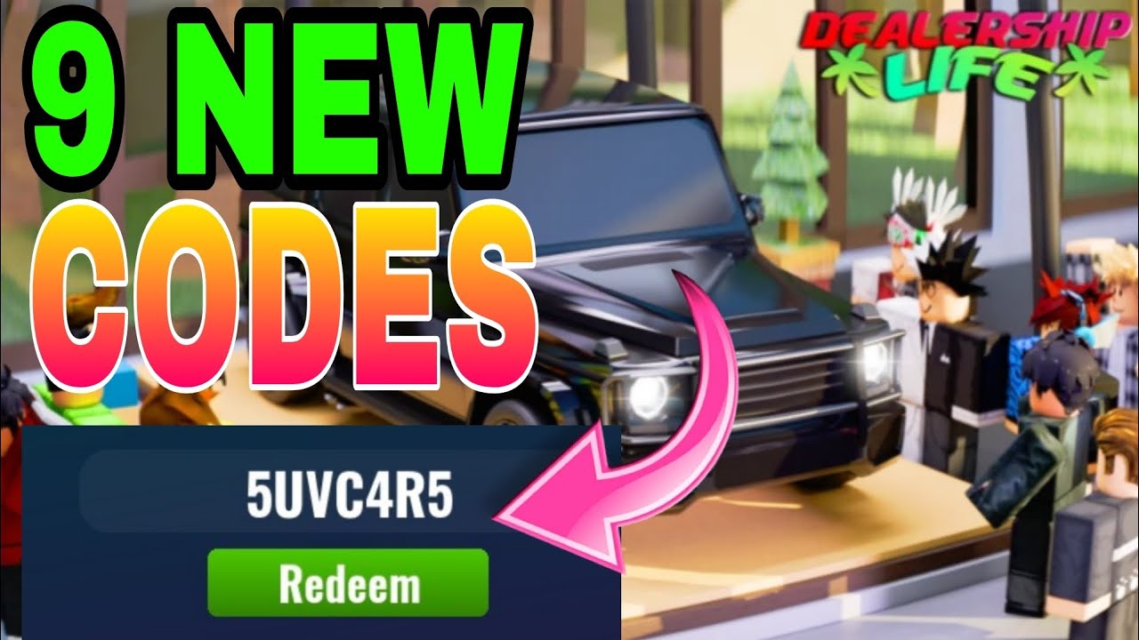 [UPDATE!] Dealership Life RP 🏡 Codes - Codes For Dealership Life RP ...