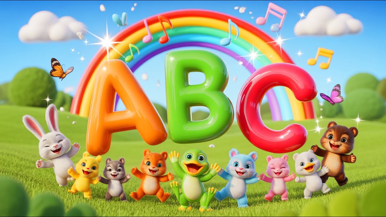 ABC Objects Song: Learn Letters with Fun 3D Animals! - YouTube