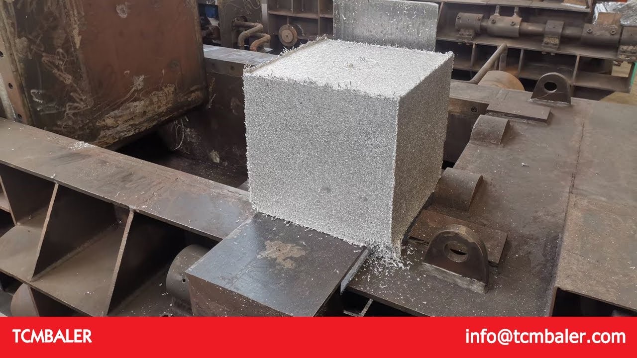aluminum pressing machine - YouTube