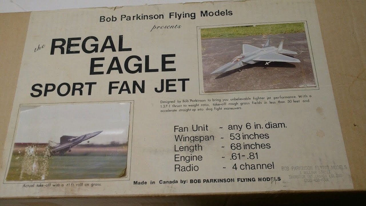 Bob Parkinson DUCTED FAN Jets sold - YouTube