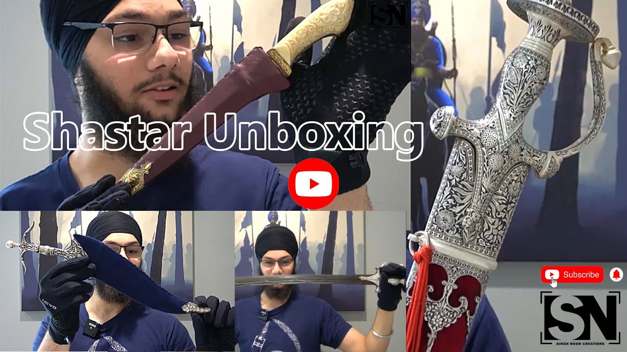 Shastar Unboxing (By Amitoj Singh USA) #shastar #youtube #sikh #nihang ...