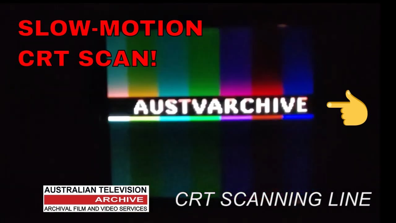 CRT Scan Lines: A Slow-Motion Look at the Science behind a Sony BVM ...