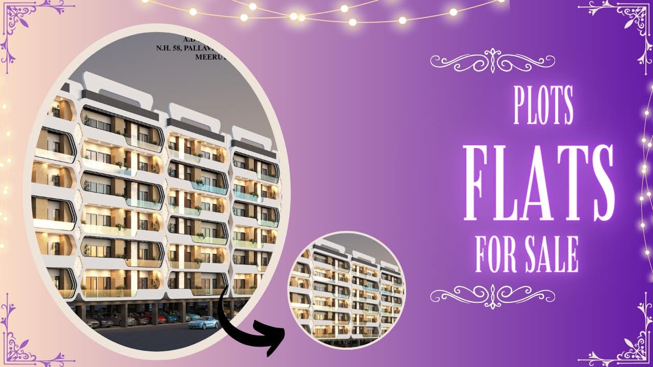 Newly constructed society on Main highway Nh58 (PLOTS AND FLATS ...