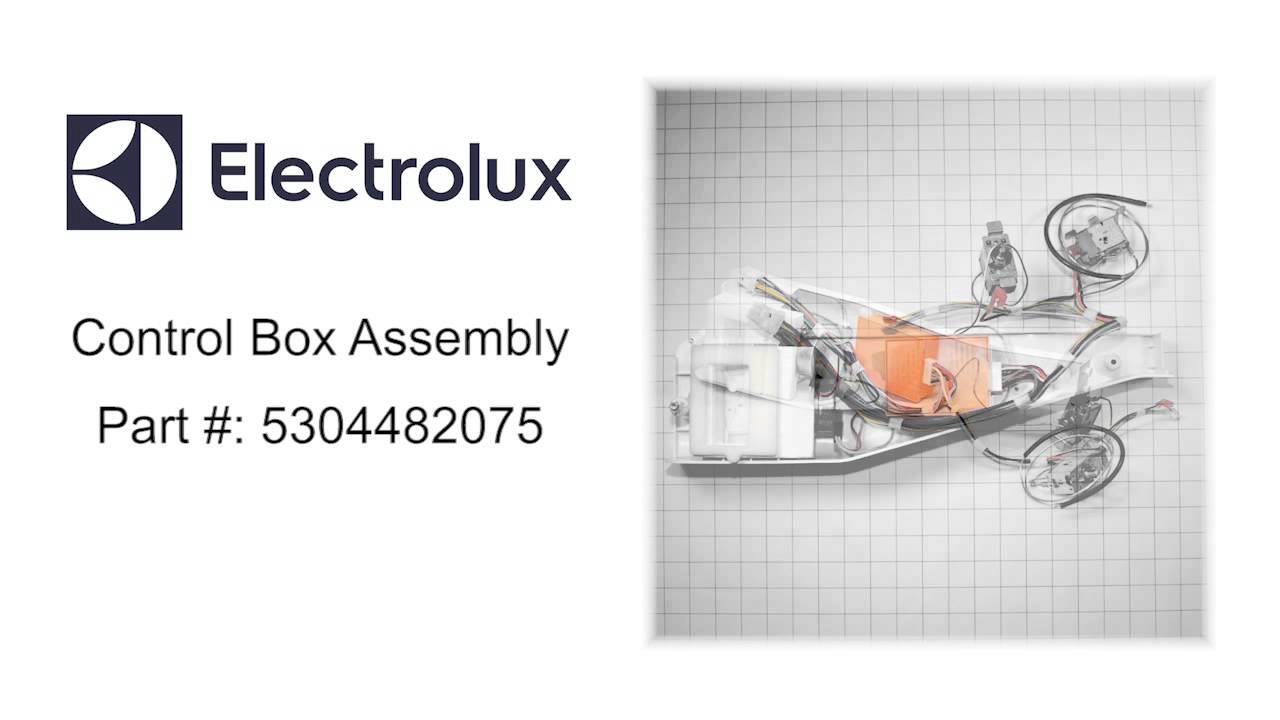 Electrolux Control Box Assembly - Part Number: 5304482075 - YouTube