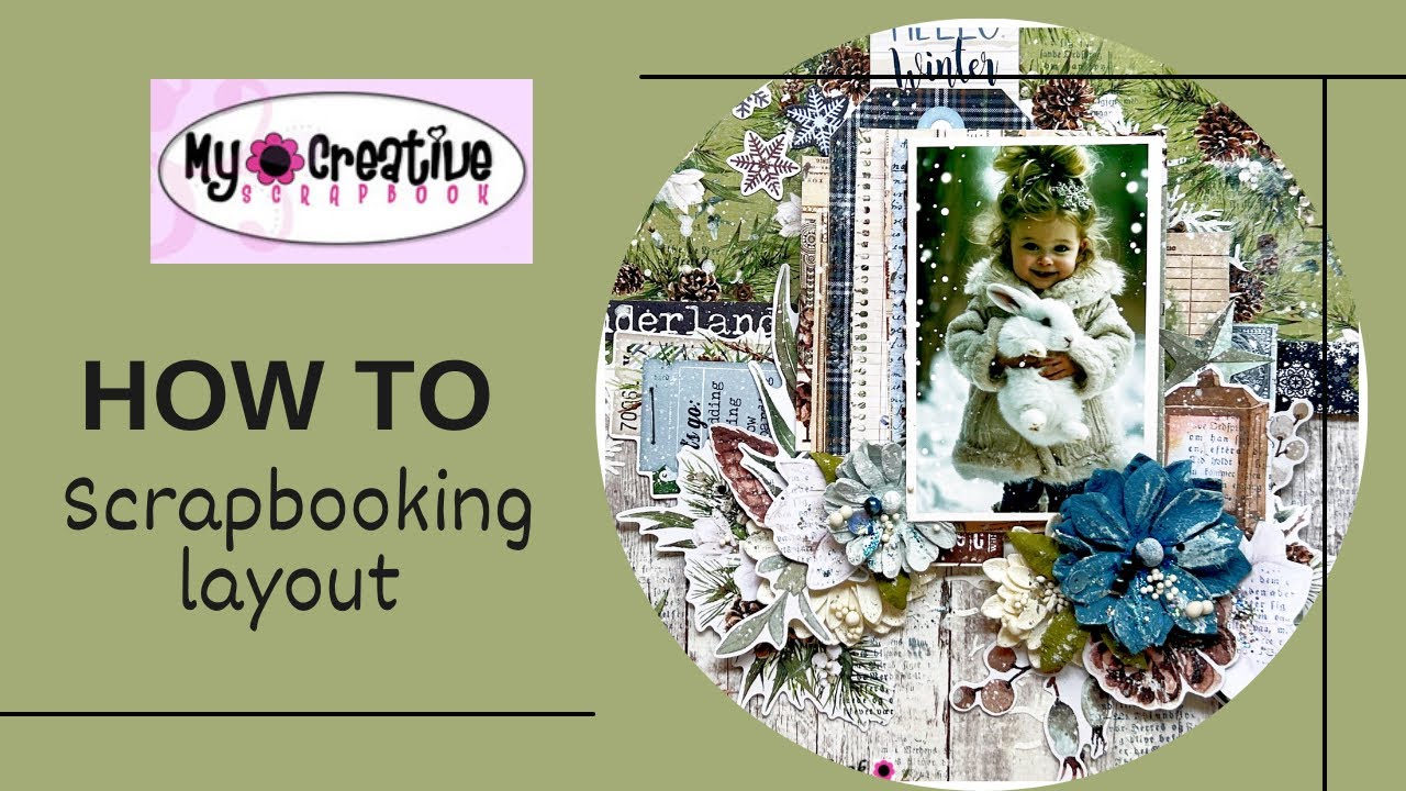 Scrapbooking Layout | MCS LE kit | Simple stories - YouTube