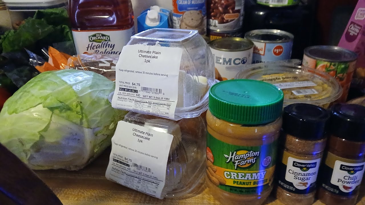 Food Pantry Haul-October 2025 - YouTube