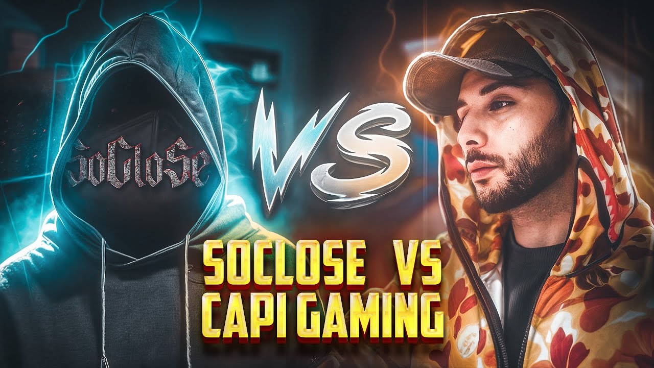 SoCloSe vs Capi Gaming🔥🤯 بازی با کاپی گیمینگ یکی از بهترین و معروف ترین ...