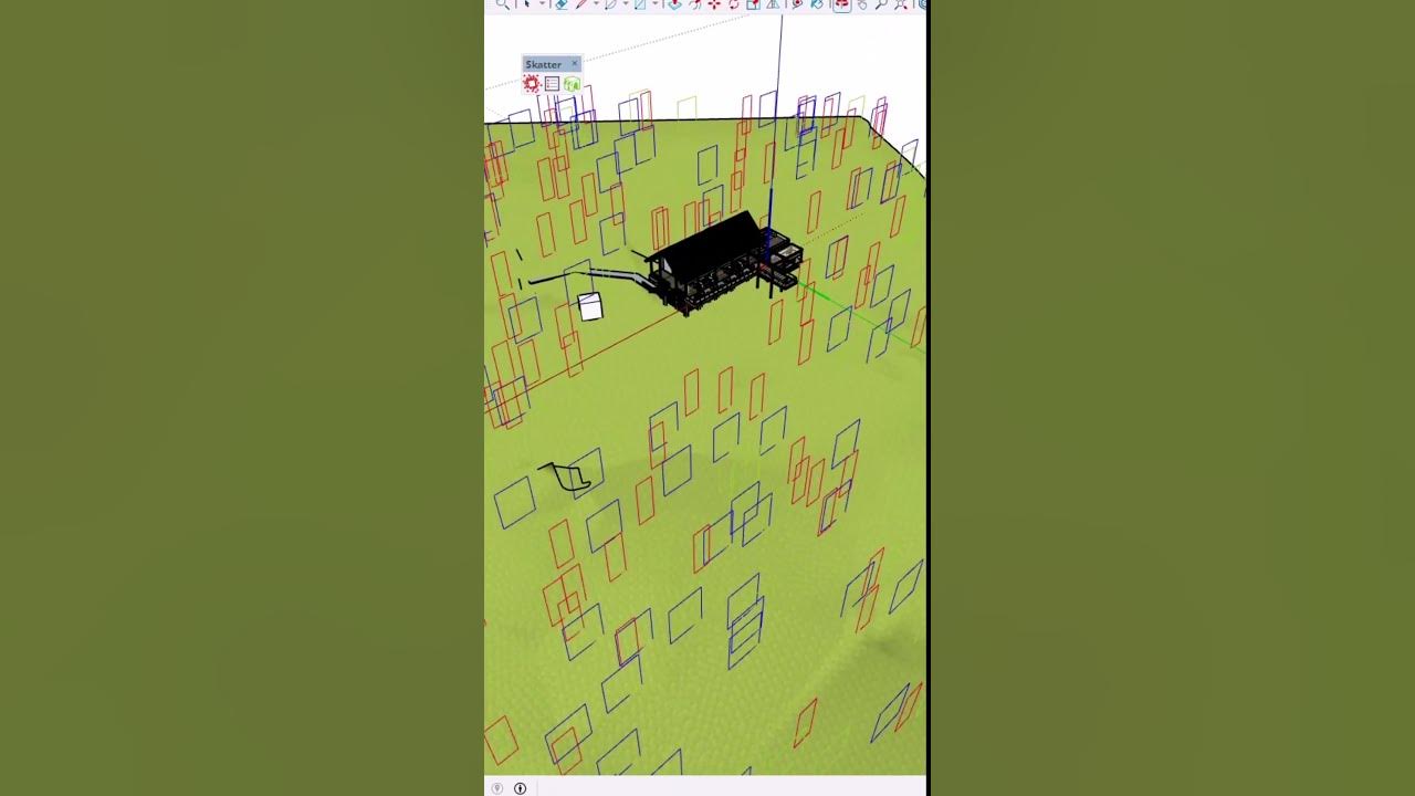 Using Skatter for #SketchUp to Quickly Scatter Objects on Surfaces! - YouTube