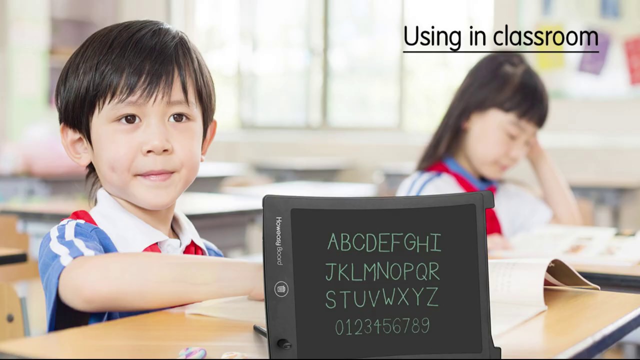 Howeasy LCD Writing Tablet 8.5" Write & Erase for Kids and Adults ...