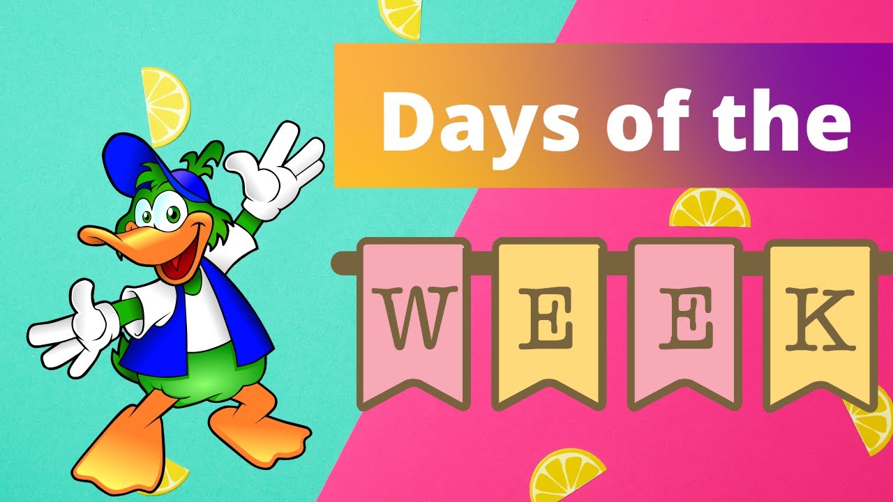 Days of the Week for Kids | Learning Videos for Kids | Learn Days of ...