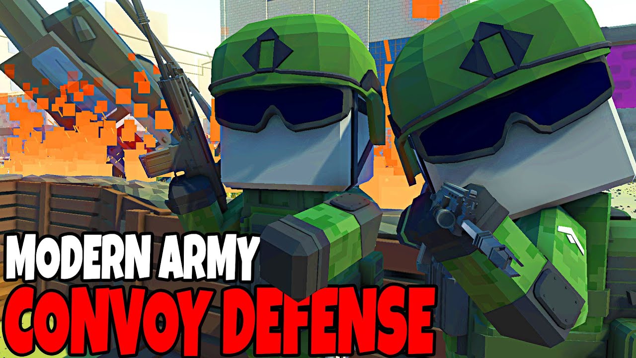 Modern Army Military Convoy UNDER SIEGE Defense VS Ambush! - YouTube