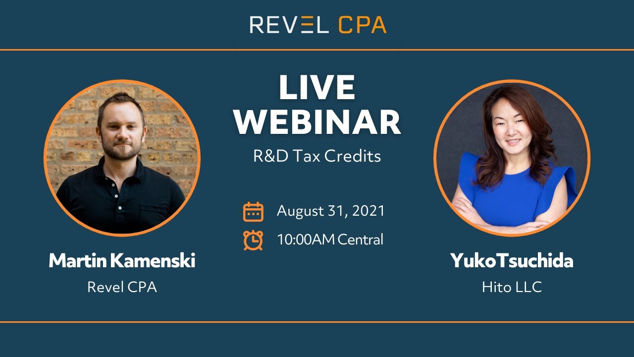R&D Tax Credits chat with Yuko Tsuchida (Hito LLC) - YouTube