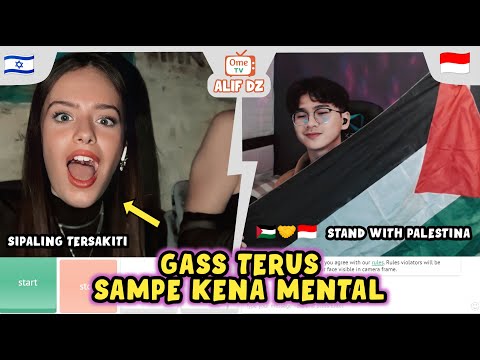 KETIKA CEWE ISR4EL BERTEMU SAMA PEMUDA INDONESIA! OME.TV INTERNASIONAL