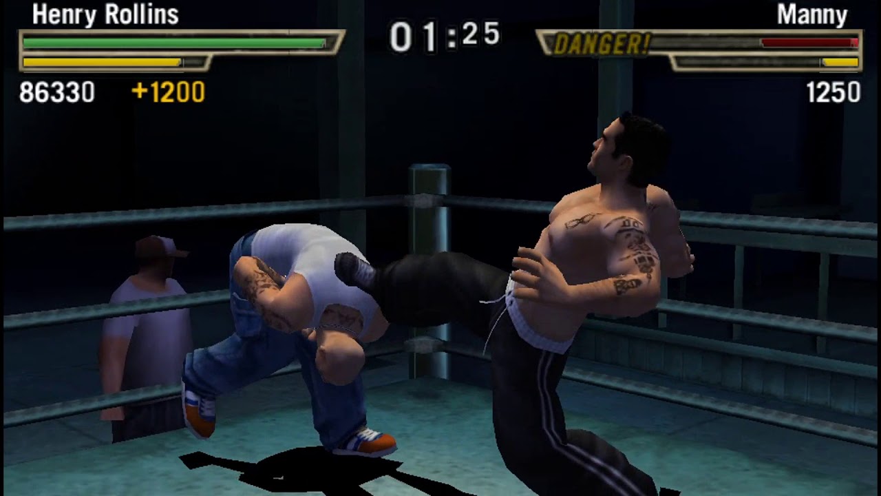 Def Jam Fight for NY: The Takeover Matches - Henry Rollins vs Manny ...