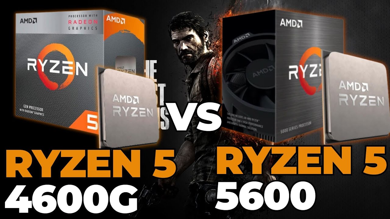 Ryzen 5 4600G vs Ryzen 5 5600 Testes Comparativos - YouTube