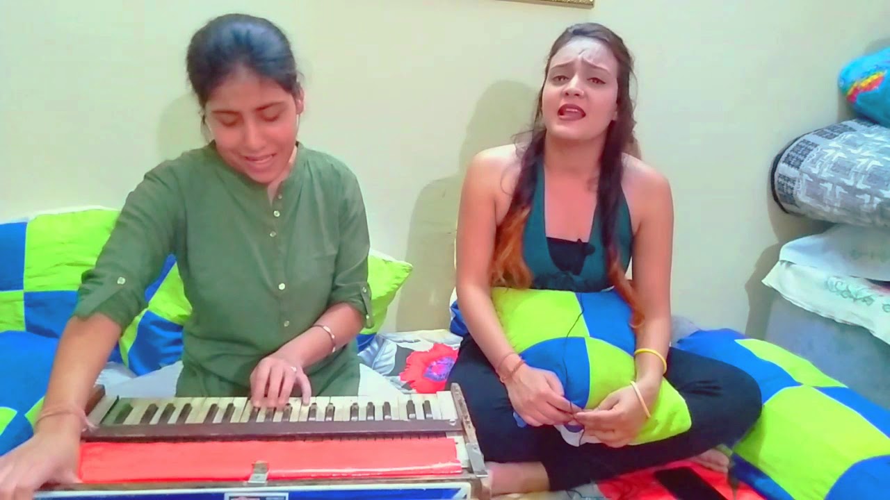 Tere mast mast do nain (Diksha Bhatt and Amrita Bhatt) - YouTube