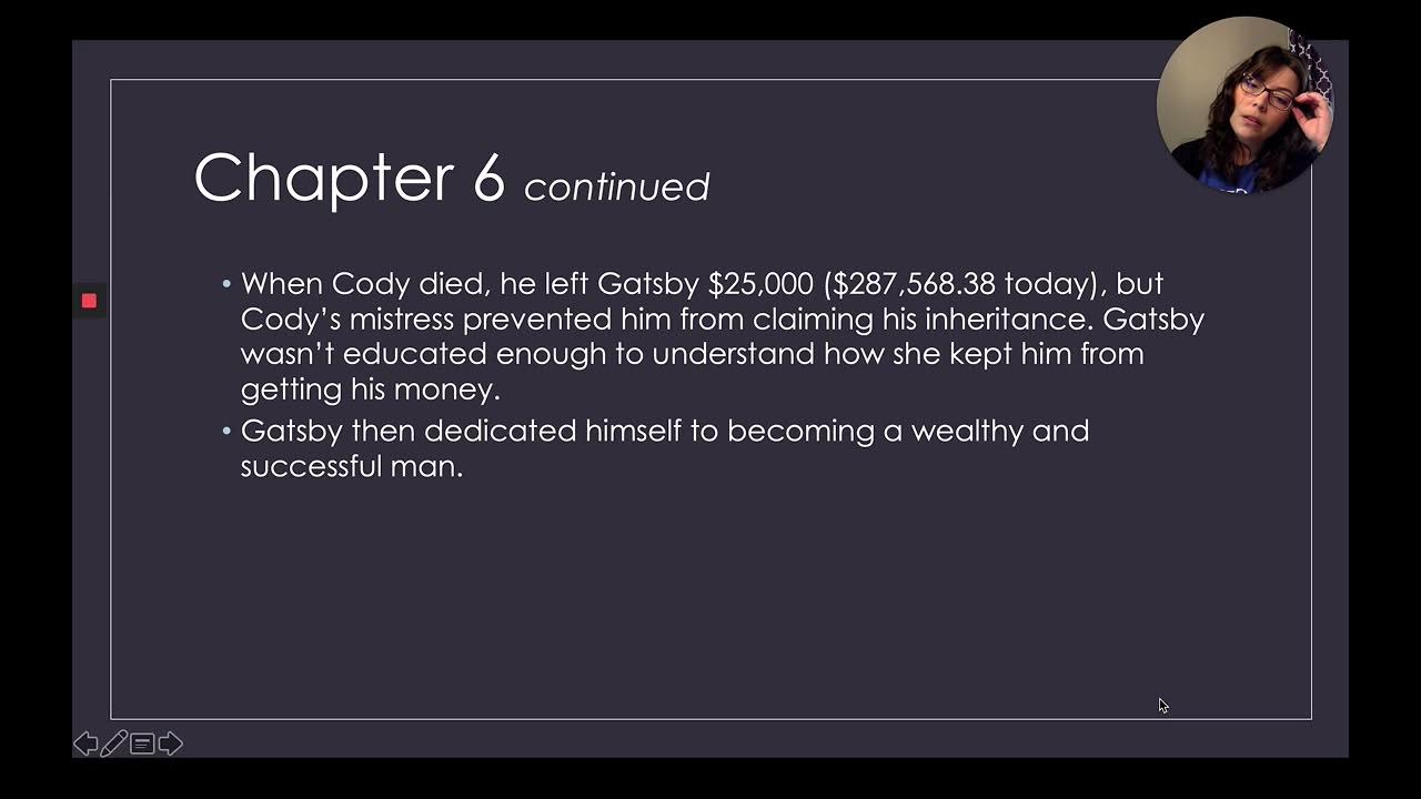 The Great Gatsby Chapter 6 - YouTube
