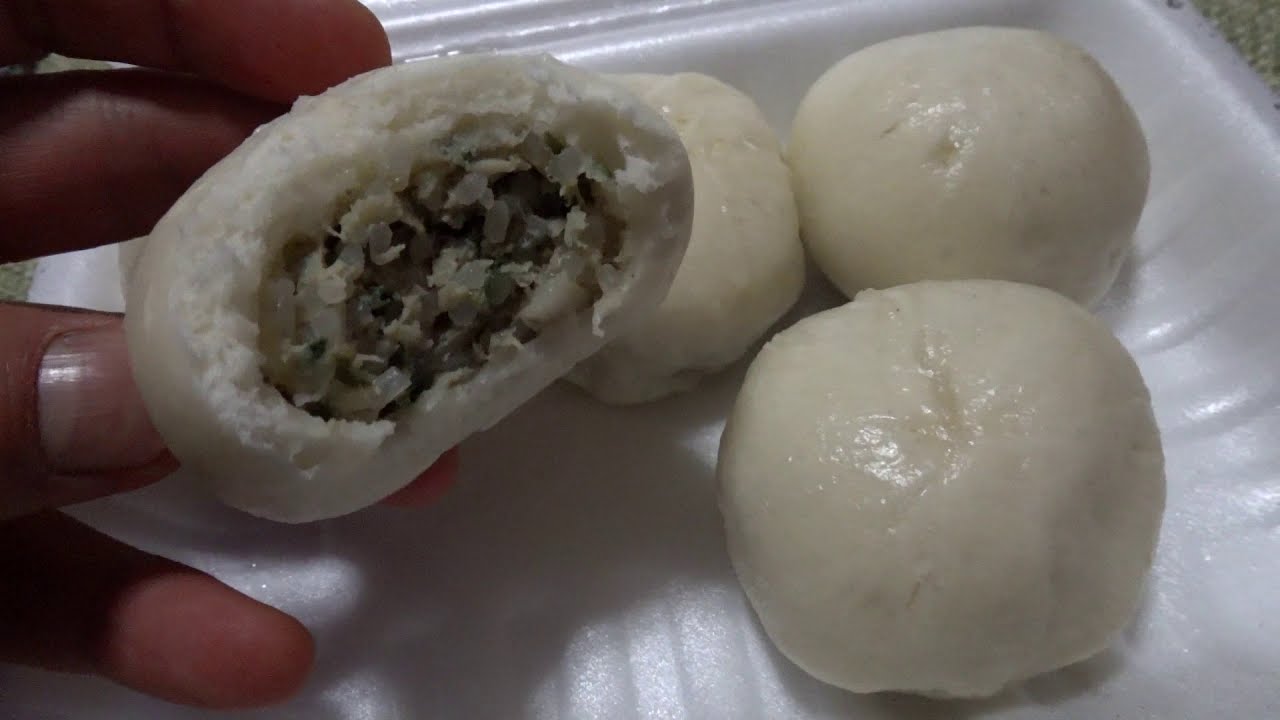 Korea Food : ManDu : Korea steamed dumpling-한국만두 .Jeonju.全州... KOREA ...