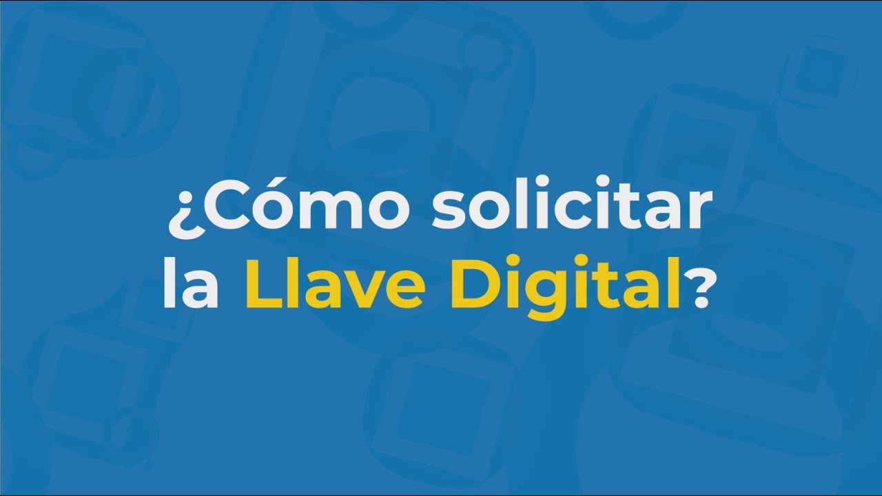 Tutorial Llave Digital - YouTube