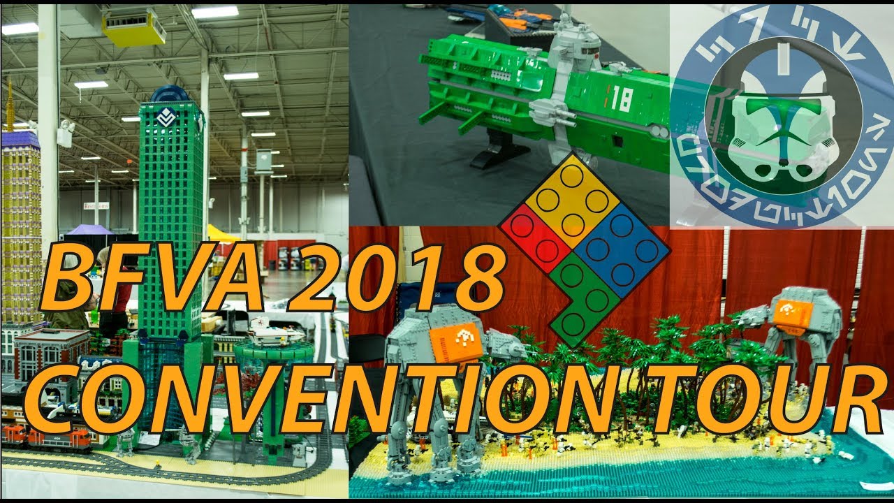 BrickFair VA 2018 convention tour - YouTube