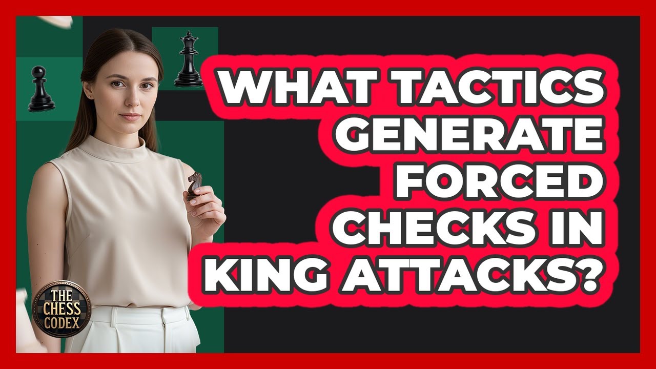 What Tactics Generate Forced Checks In King Attacks? - YouTube