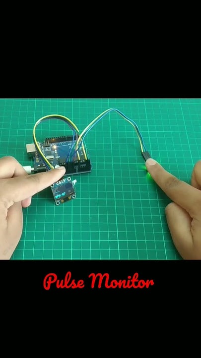 How to make pulse monitor using arduino..full video available on YouTube channel #shorts #diy ...