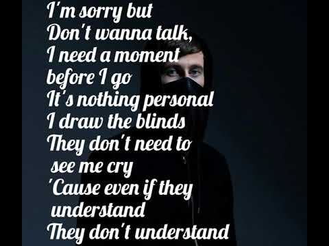 On my way(lyrics) ~Alan Walker. - YouTube