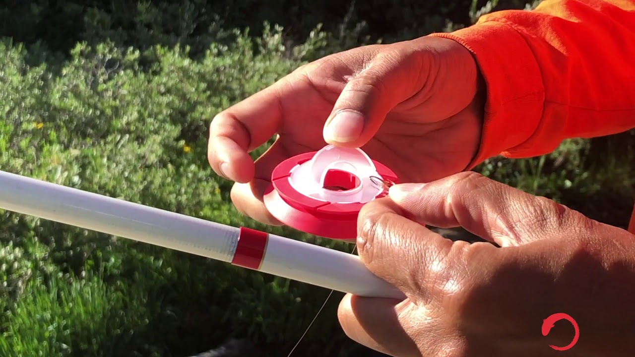 How To Connect Set up tenkara rod - YouTube