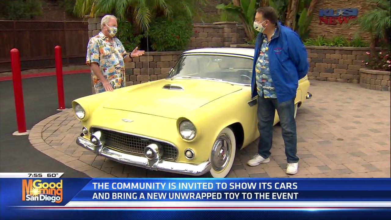 11 14 20 T Bird Club of SD holds a Toys for Tots Event - YouTube