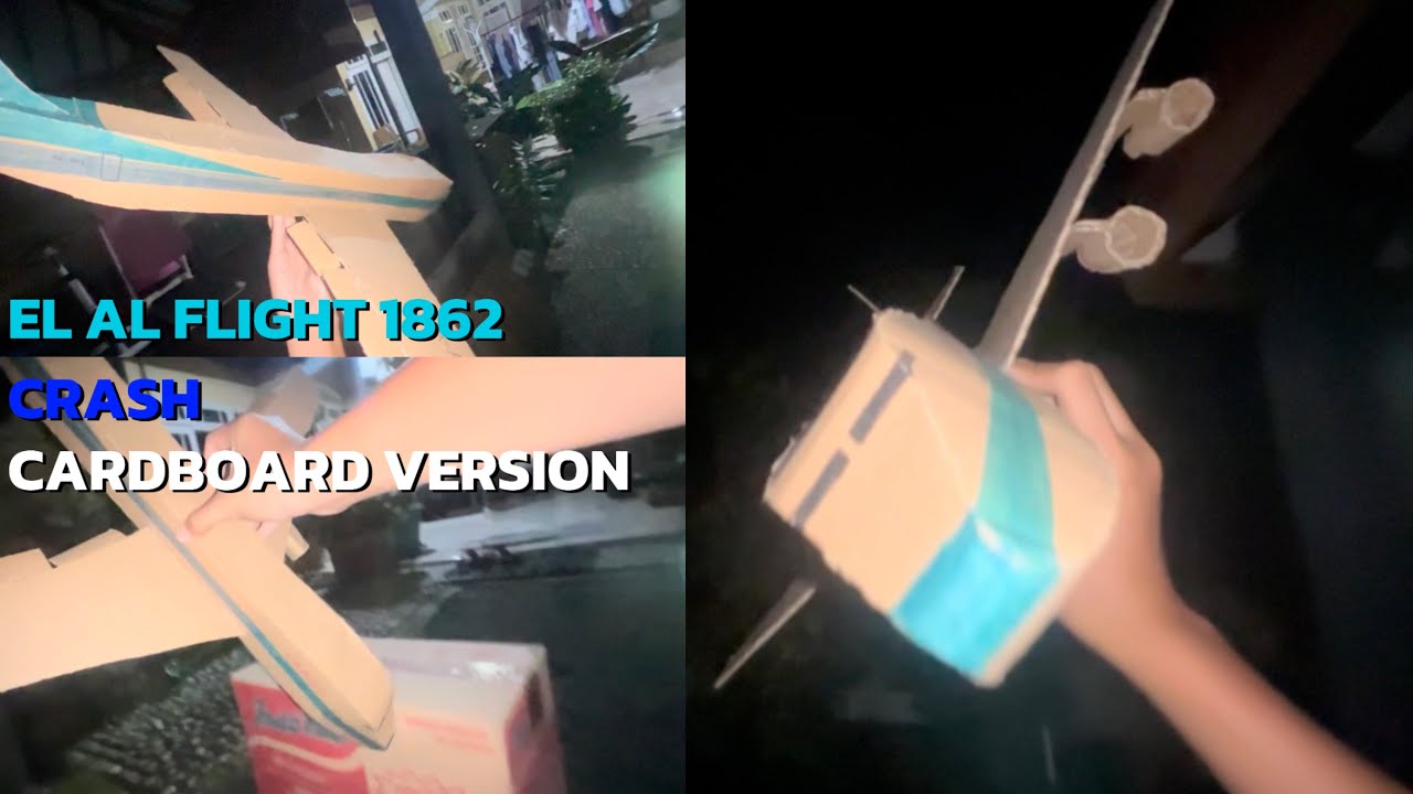 El Al Flight 1862 Crash Cardboard Version - YouTube