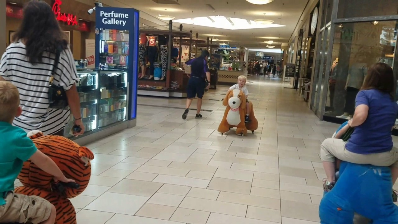 Mall animals - YouTube