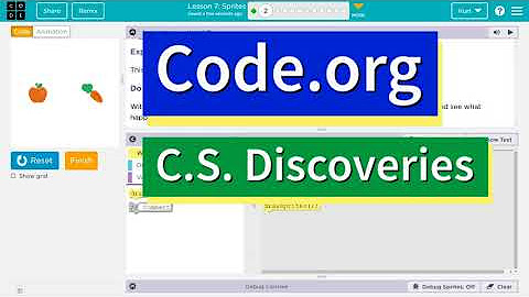 Code.org Lesson 7 Sprites | Complete Lesson | Tutorials with Answers ...
