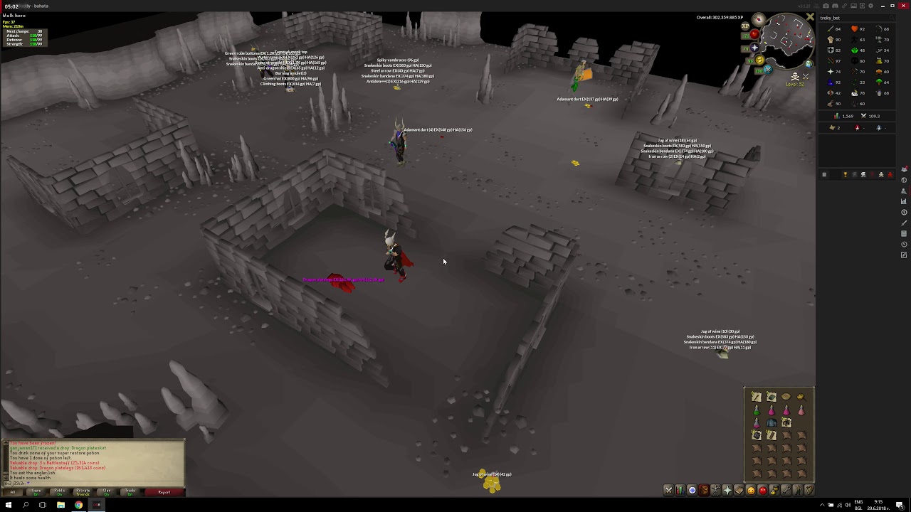 OSRS Revenant Caves with elder maul - YouTube