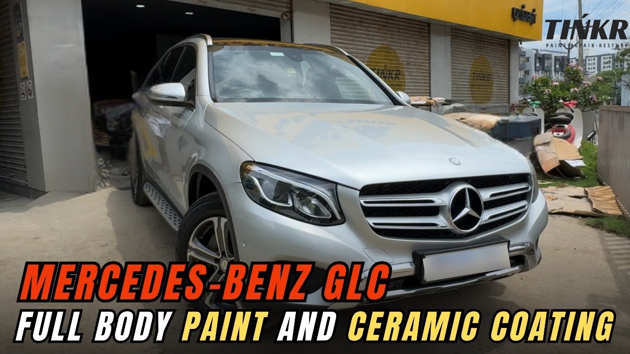 FULL-BODY PAINT JOB FOR LUXURY CAR - Mercedes GLC in the house! | Tinkr ...