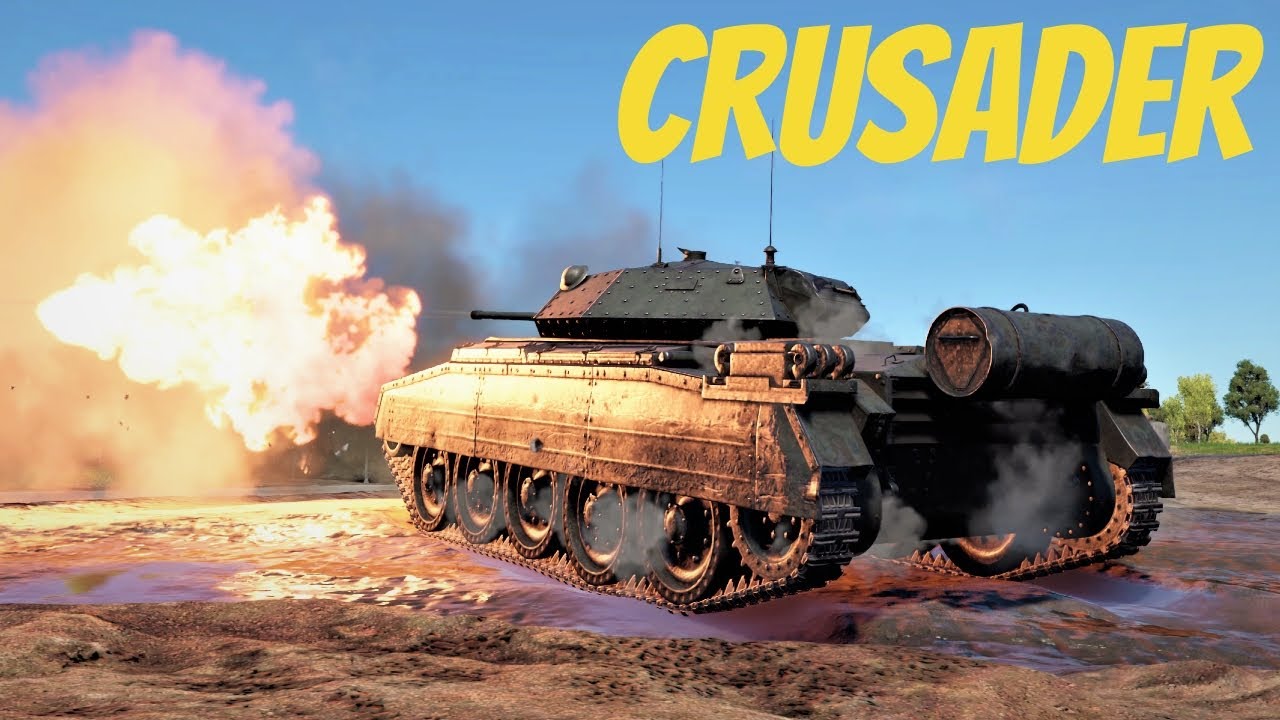 4K UHD-War Thunder Tanks-Crusader-Rapid Fire-Gameplay, Tips, History ...
