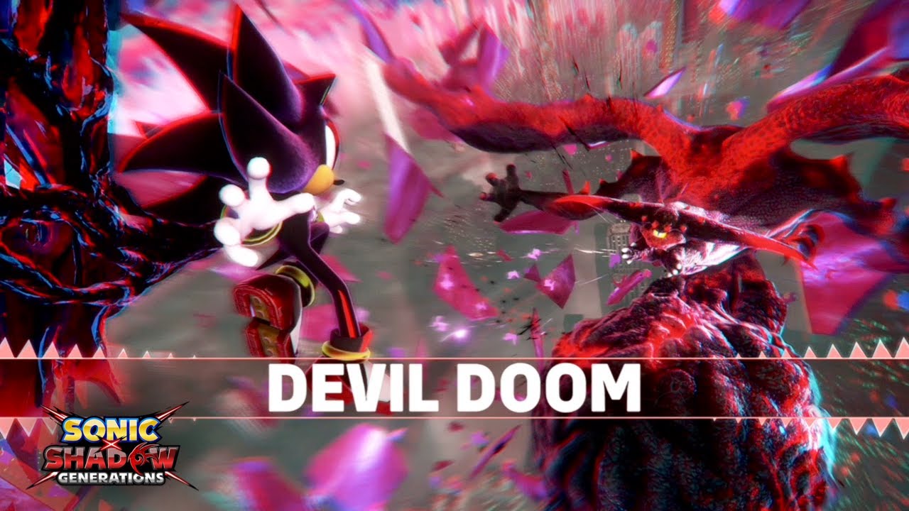 Sonic X Shadow Generations | Devil Doom/Neo Devil Doom Final Boss Fight ...