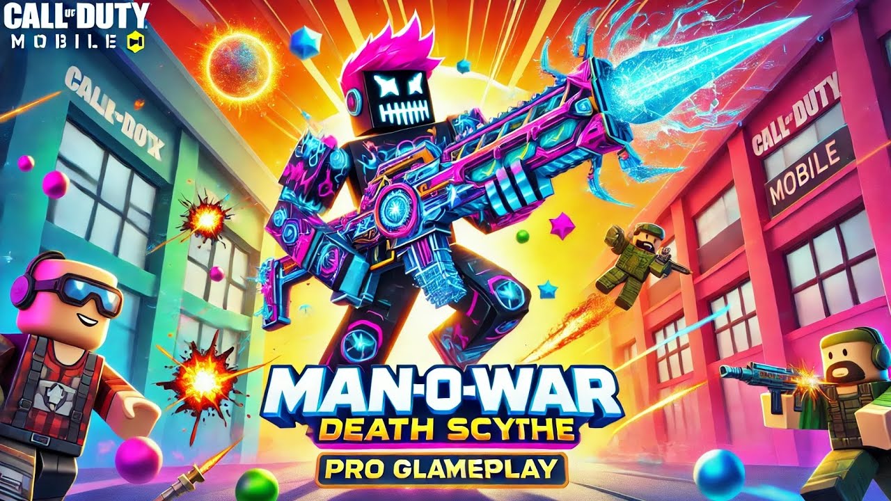 Pro Gameplay with Man-O-War - Death Scythe Prestige | COD Mobile Action ...