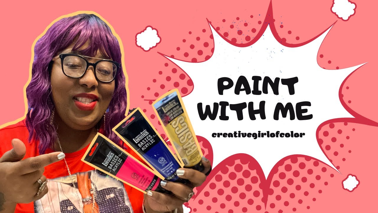 🔴 Paint N Chill Fridays- Designing a New Character🎨💫 - YouTube