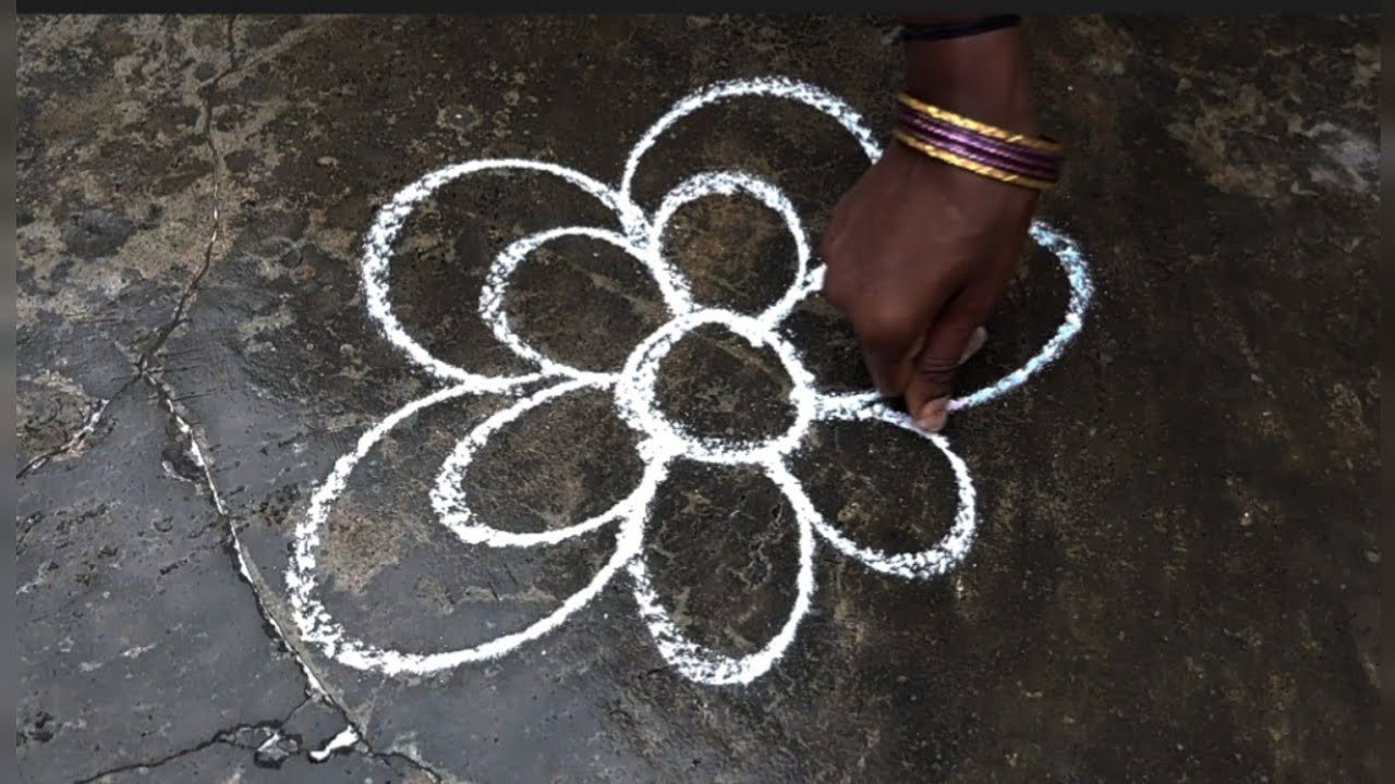 Free hand design || withoutd dots || simple designs || Daily Designs ...