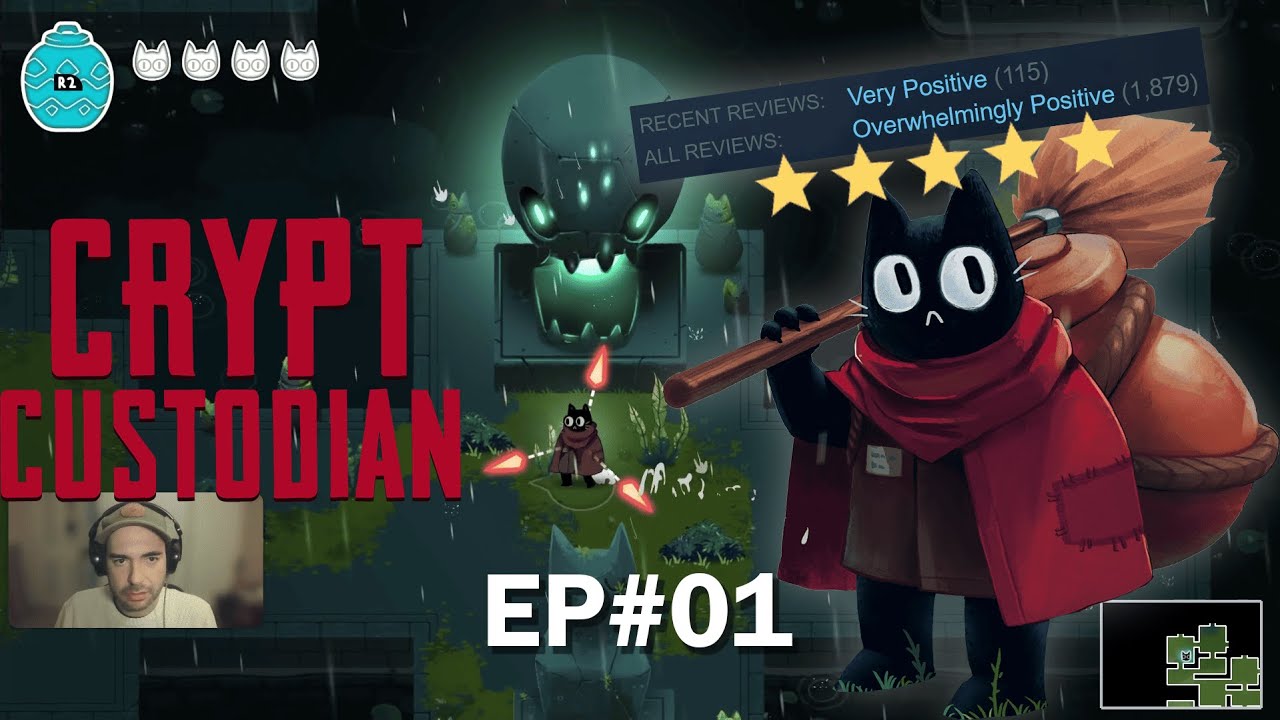 Crypt Custodian! Let's Play! - EP#01 - Another great Metroidvania added ...