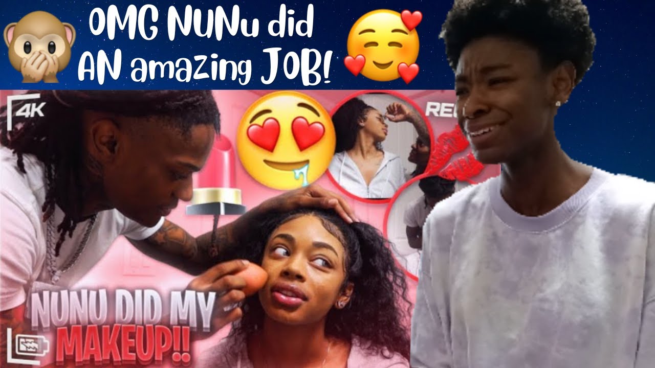 AMB BYRD LET FAMOUS NUNU DO HER MAKEUP *Shocking* - YouTube