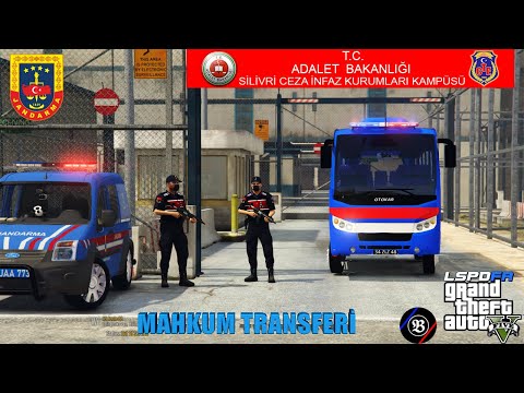 CEZAEVİNE HÜKÜMLÜ MAHKUM TRANSFERİ - GTA 5 JANDARMA MODU - LSPDFR