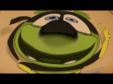 BACKWARDS & MEGA FISHEYE & NORMAL VOICE Gummibär REQ VIDOE Gummy Ninja 2D Gummy Bear Song