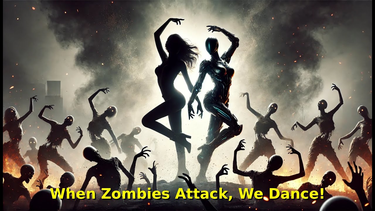 Symmetra dance in zombie apocalypse with Brigitte - YouTube